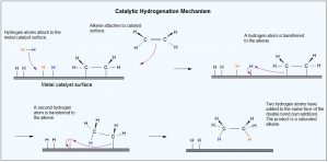 Hydrogenation: Addition of hydrogen - Online Science Notes